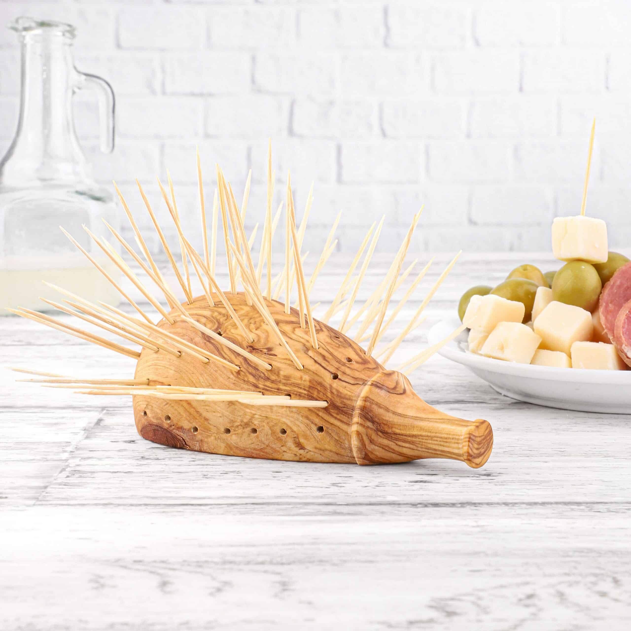 Handmade Wooden Toothpick Holder - Artisraw