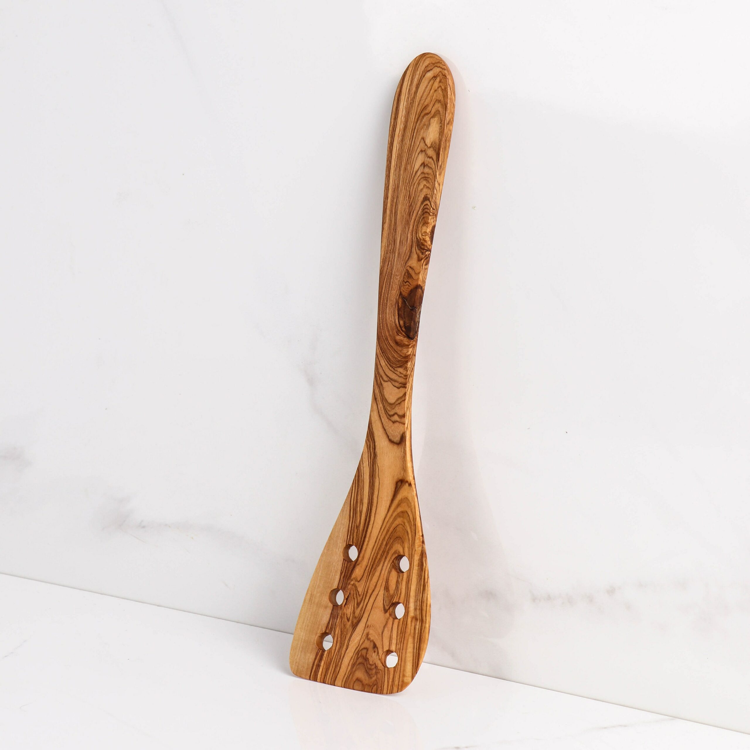 Set of Spatulas Handmade from Olive Wood - Artisraw