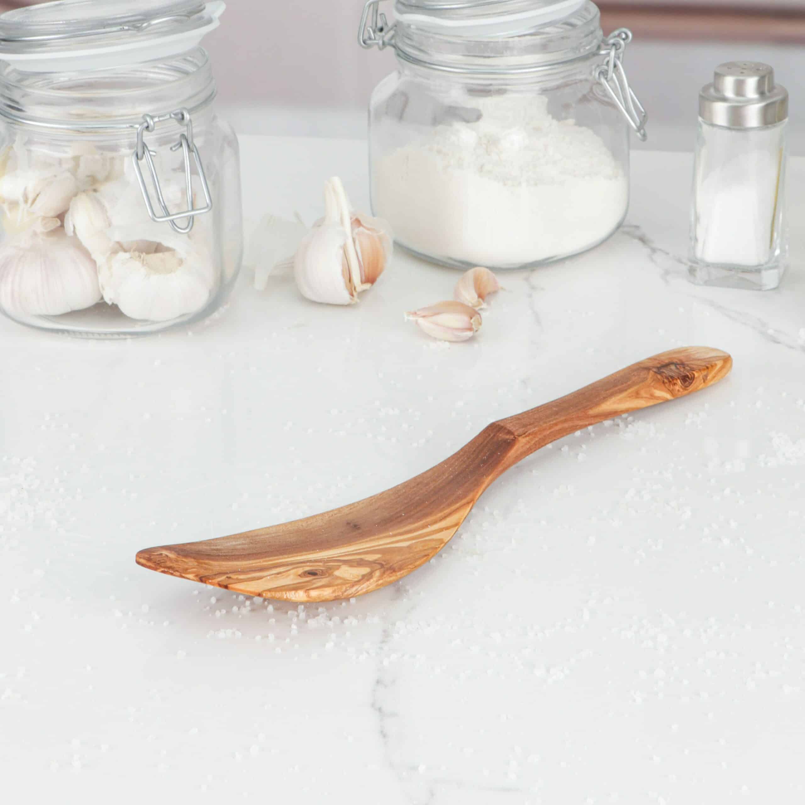 Set of 4 Handmade Wood Utensils for Cooking - Artisraw