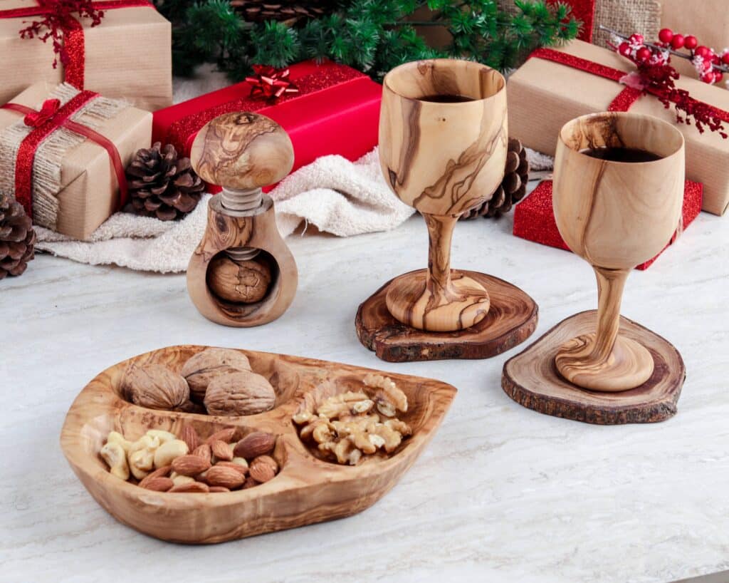 Wooden Handmade Buffet Serving Set - Artisraw