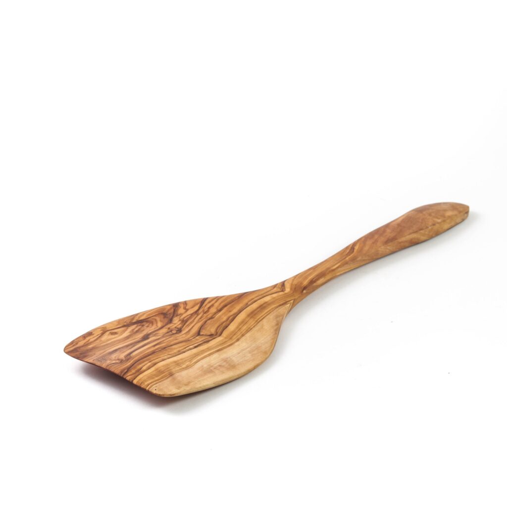 Large Olive Wood Spatula - Artisraw