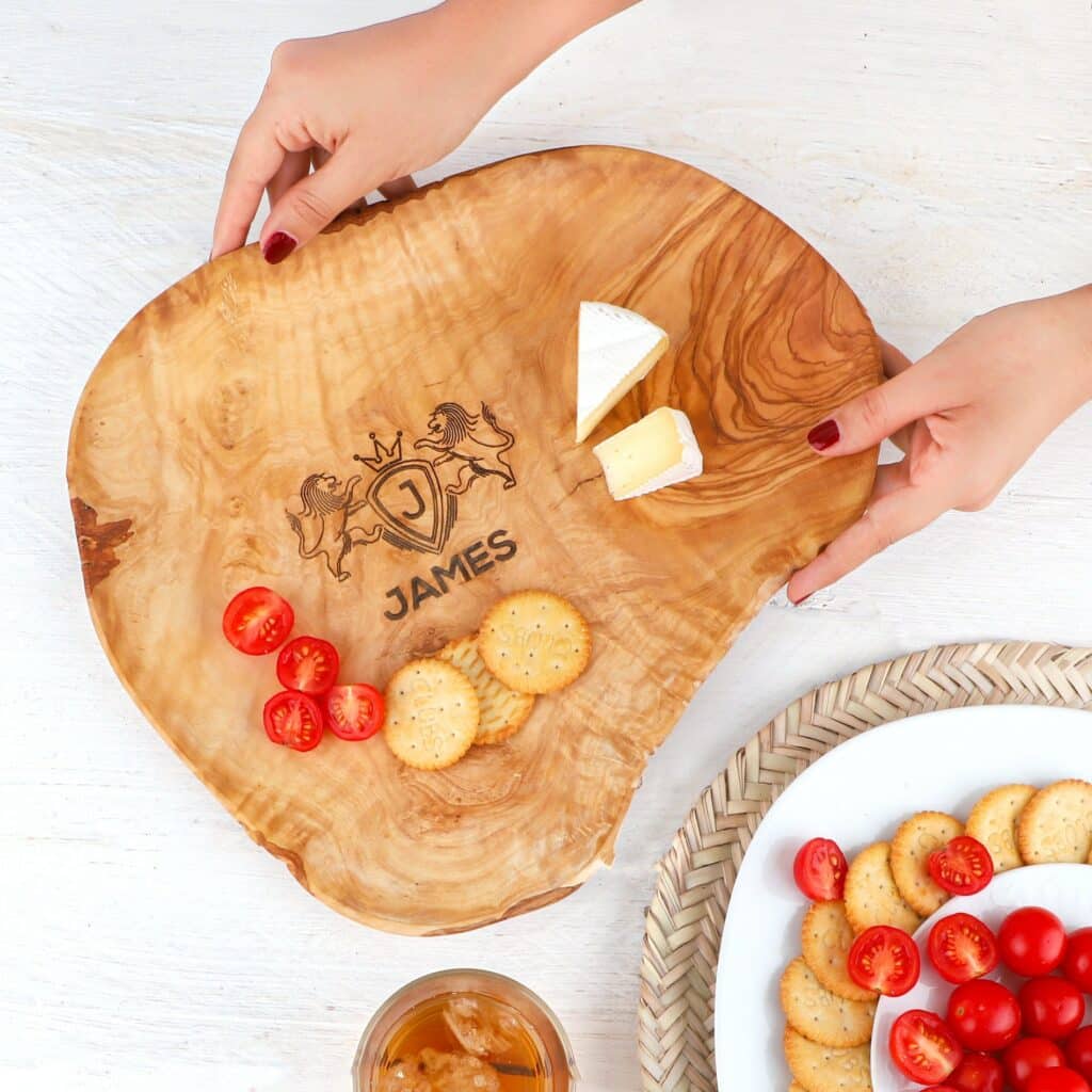 Handmade Wooden Serving Platter - Artisraw